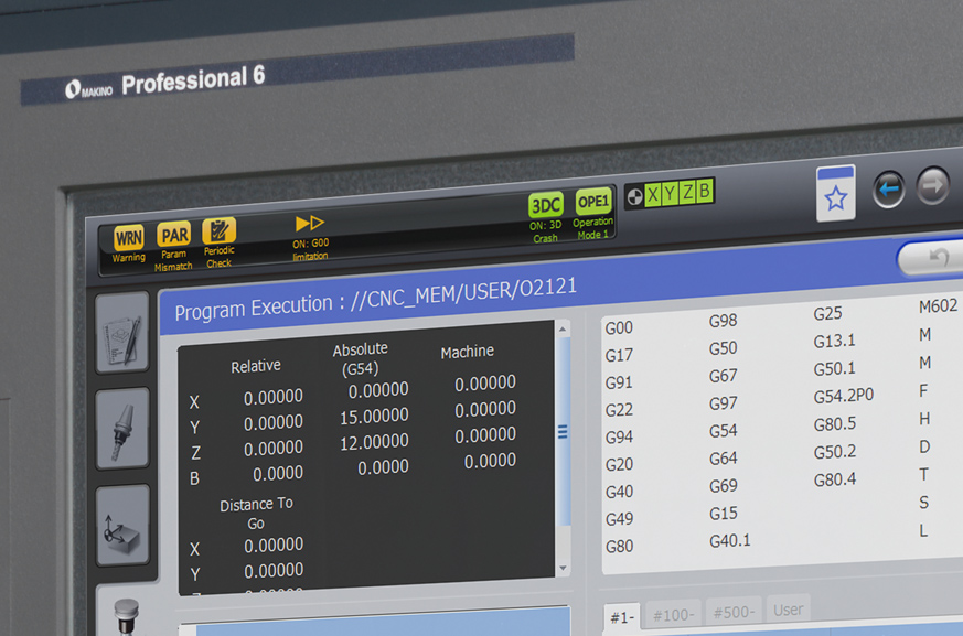 Control Software | Makino
